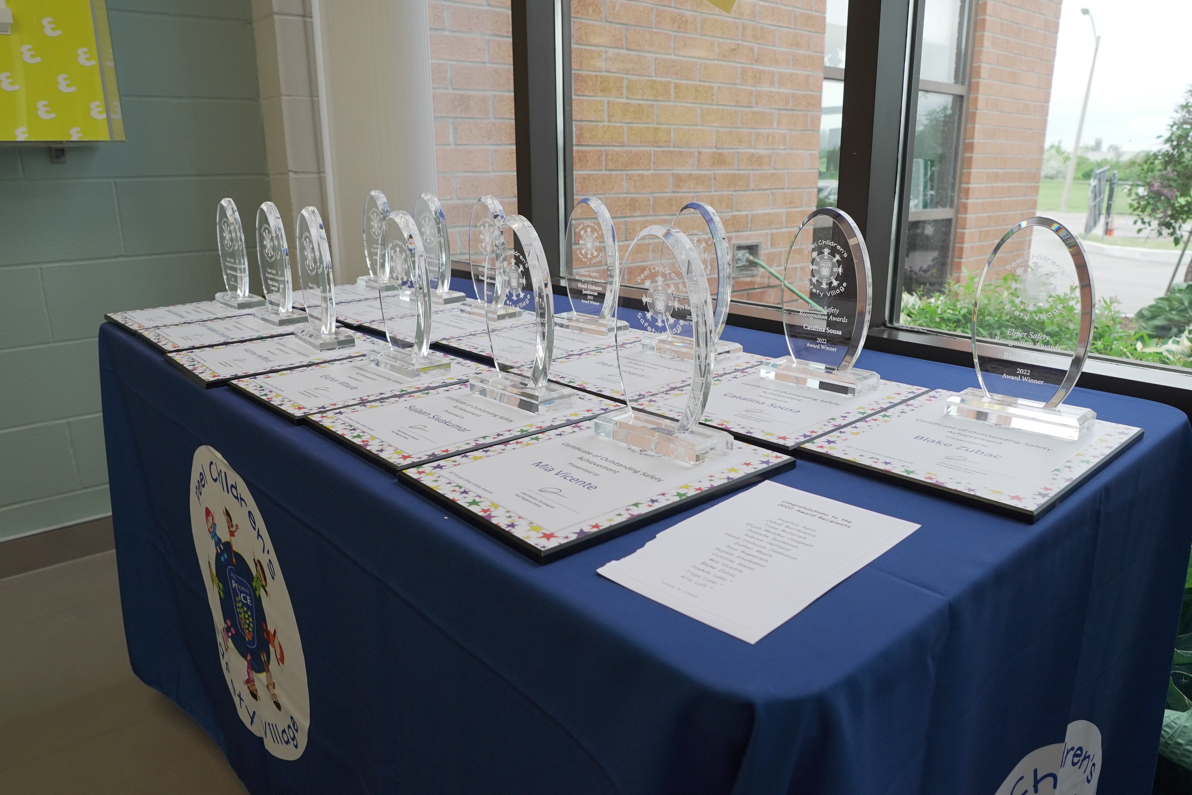 Elmer Safety Recognition Awards | Peel Children's Safety Village